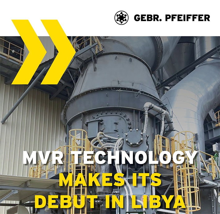Gebr Pfeiffer to introduce MVR Mill technology in Libya
