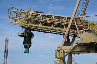 Bruks Siwertell deliver mobile ship unloader to Mediterranean operator