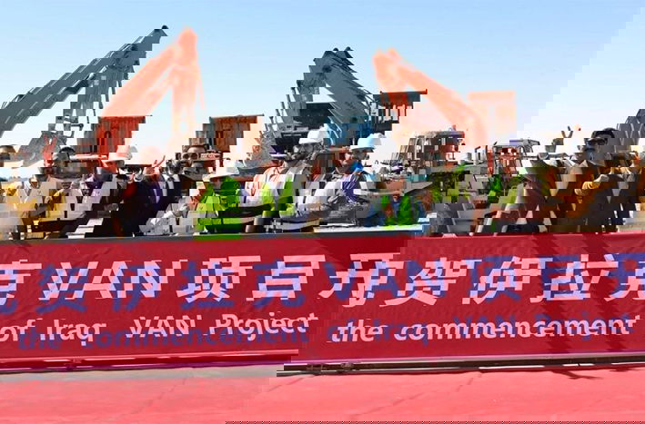 Van Cement plant is launched in Iraq
